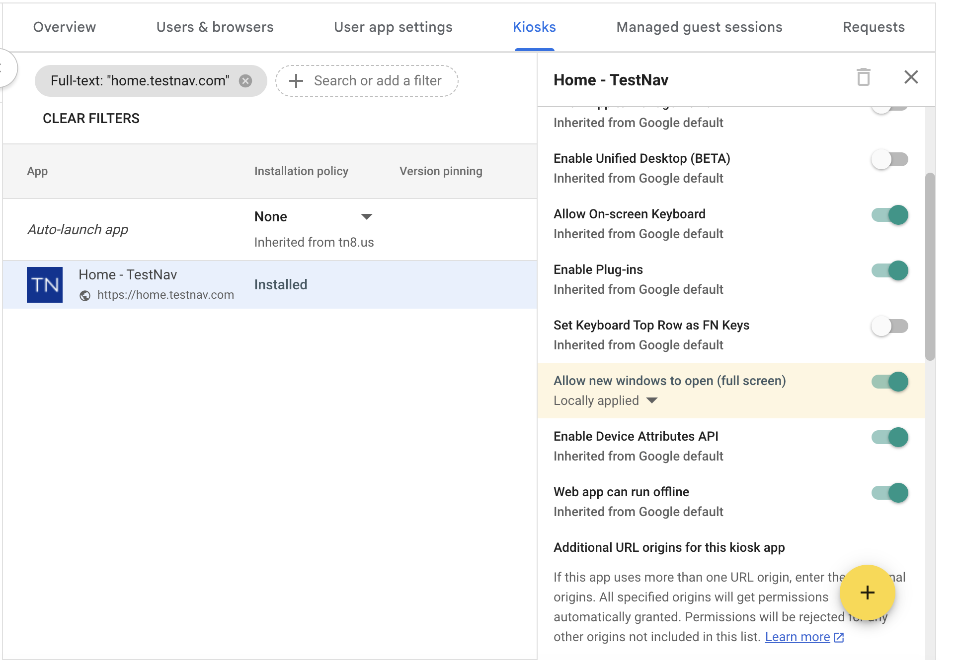 Set Up TestNav on ChromeOS