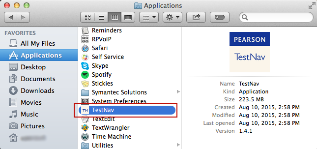 Set Up TestNav on macOS