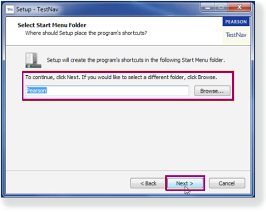 Set Up TestNav on Windows